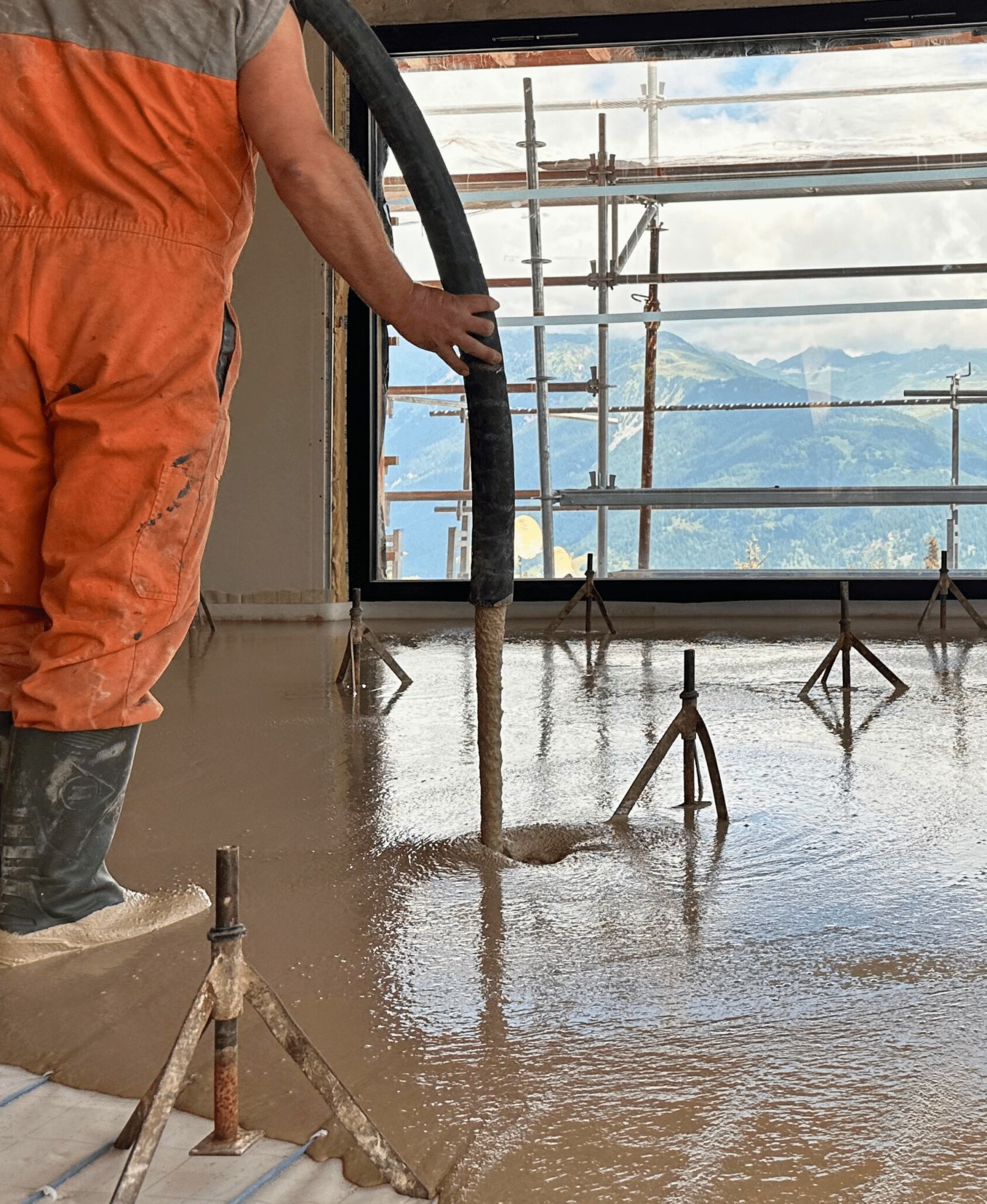 Chape fluide C20 F4 Texol-Knauf - Technisol Distributeur de chape fluide